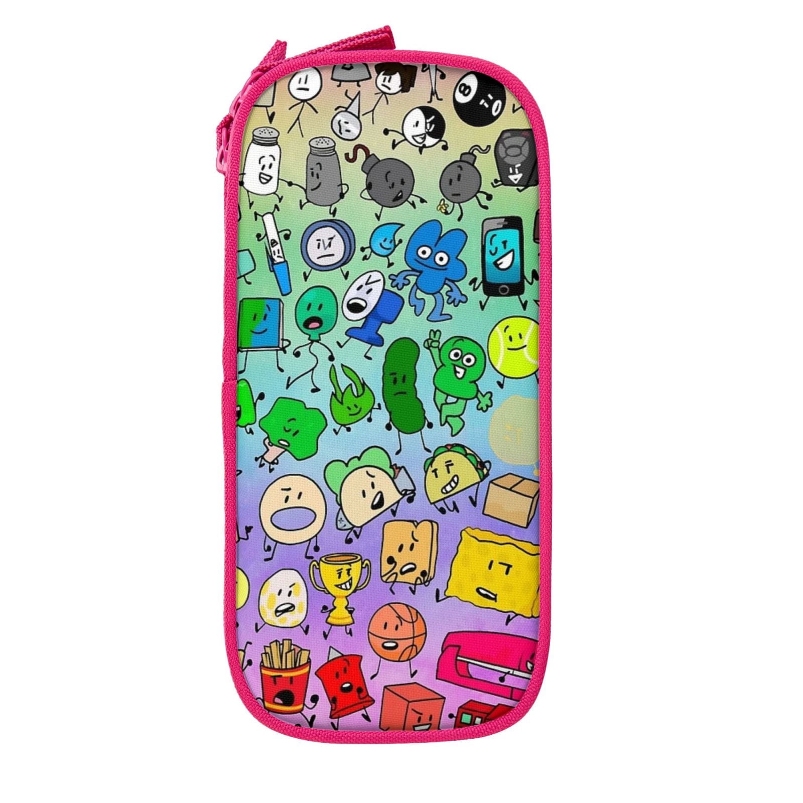 Battle For Dream Island Big Capacity Pencil Case, Aesthetic Pen Pouch ...