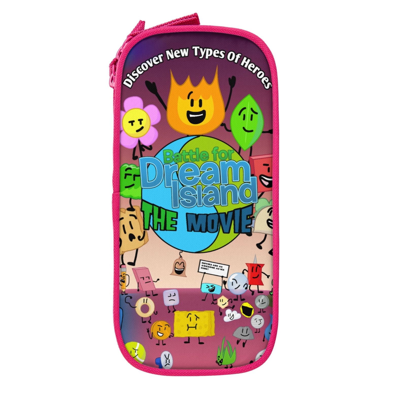 Battle For Dream Island Big Capacity Pencil Case, Aesthetic Pen Pouch ...