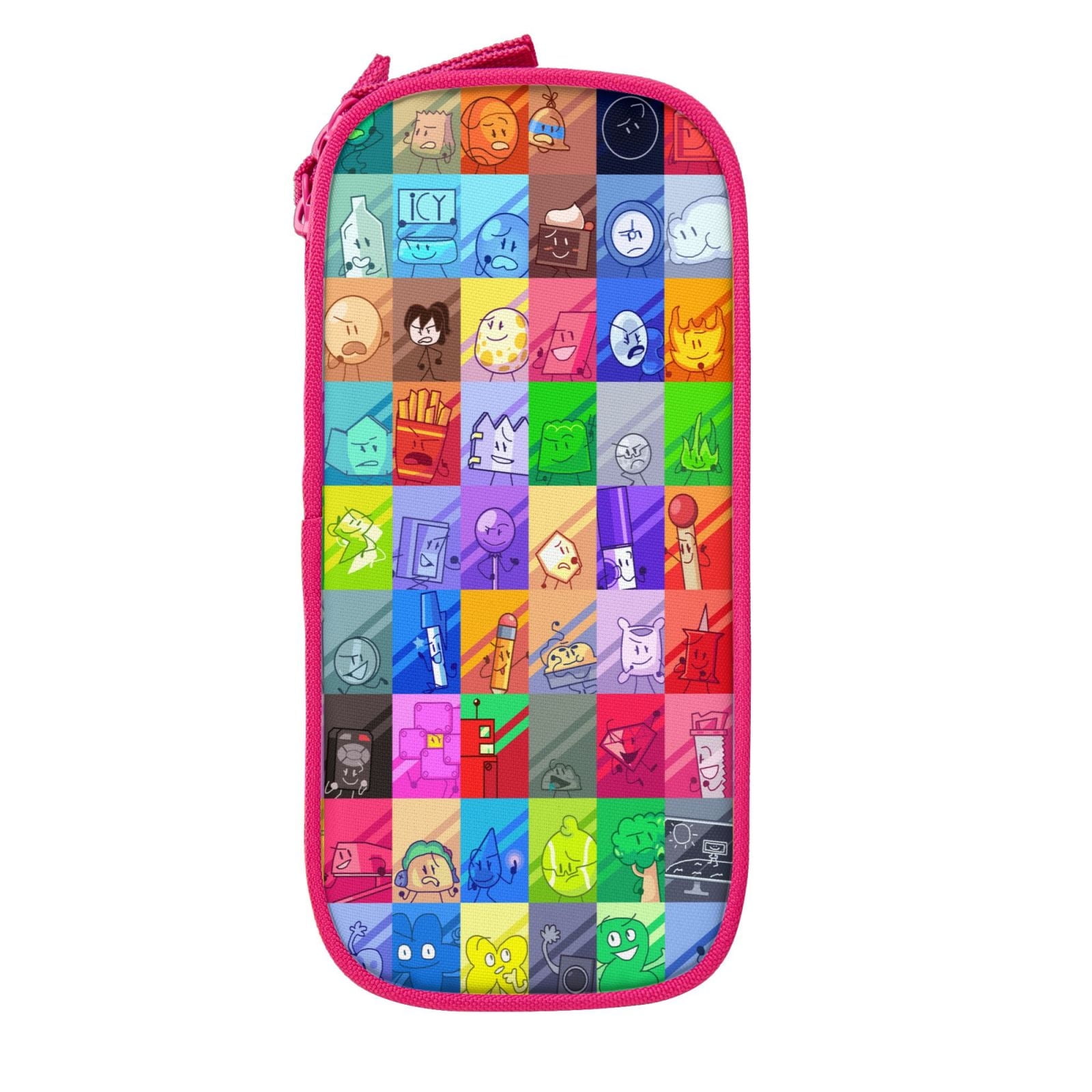 Battle For Dream Island Big Capacity Pencil Case, Aesthetic Pen Pouch ...