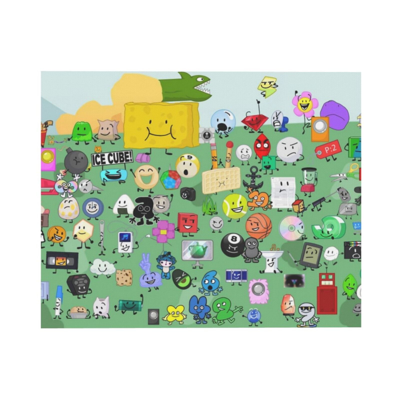 Battle For Dream Island Characters Canvas Decorative Poster Gift Art Picture Painting Bedroom ...