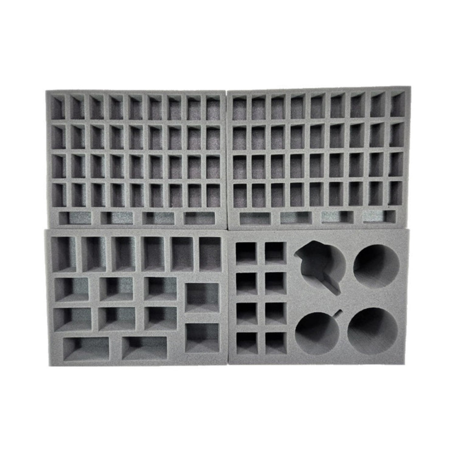 Battle Foam 6" Gambler's Chest Foam Tray Kit w/Large Monster Tray for ...