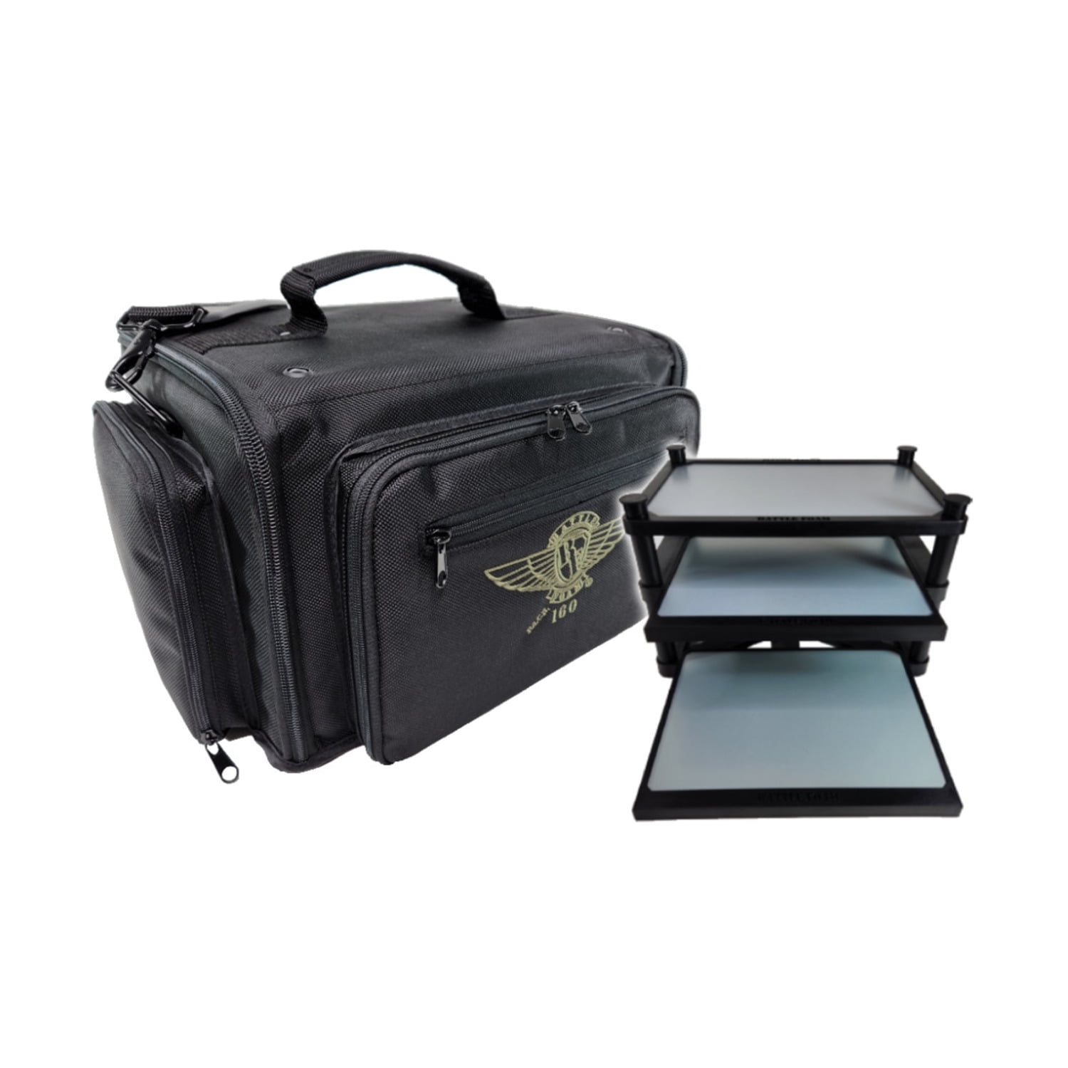 Battle Foam P.A.C.K. 160 Magna Rack Sliders Load Out (Black) New ...