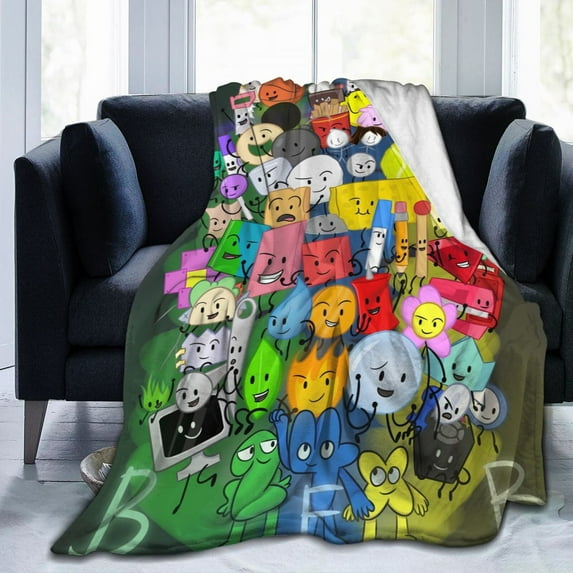 Battle For Bfdi Ultra-Soft Micro Fleece Blanket Cozy Blanket Thick Warm ...