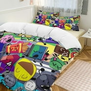 Bedify Bedding 100% Pure Silk Satin Duvet with Fitted Set 4 Pcs Silk ...