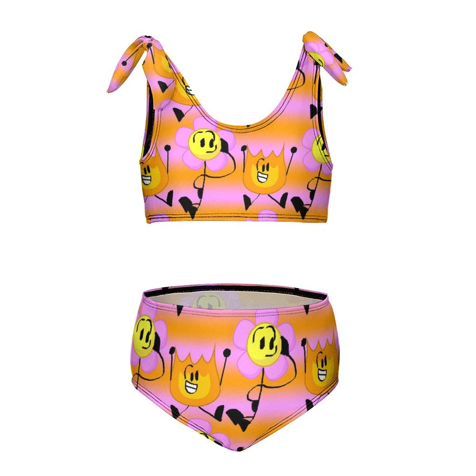 Battle For Dream Island Animation Girls Swimsuits Set 2pcs Summer ...