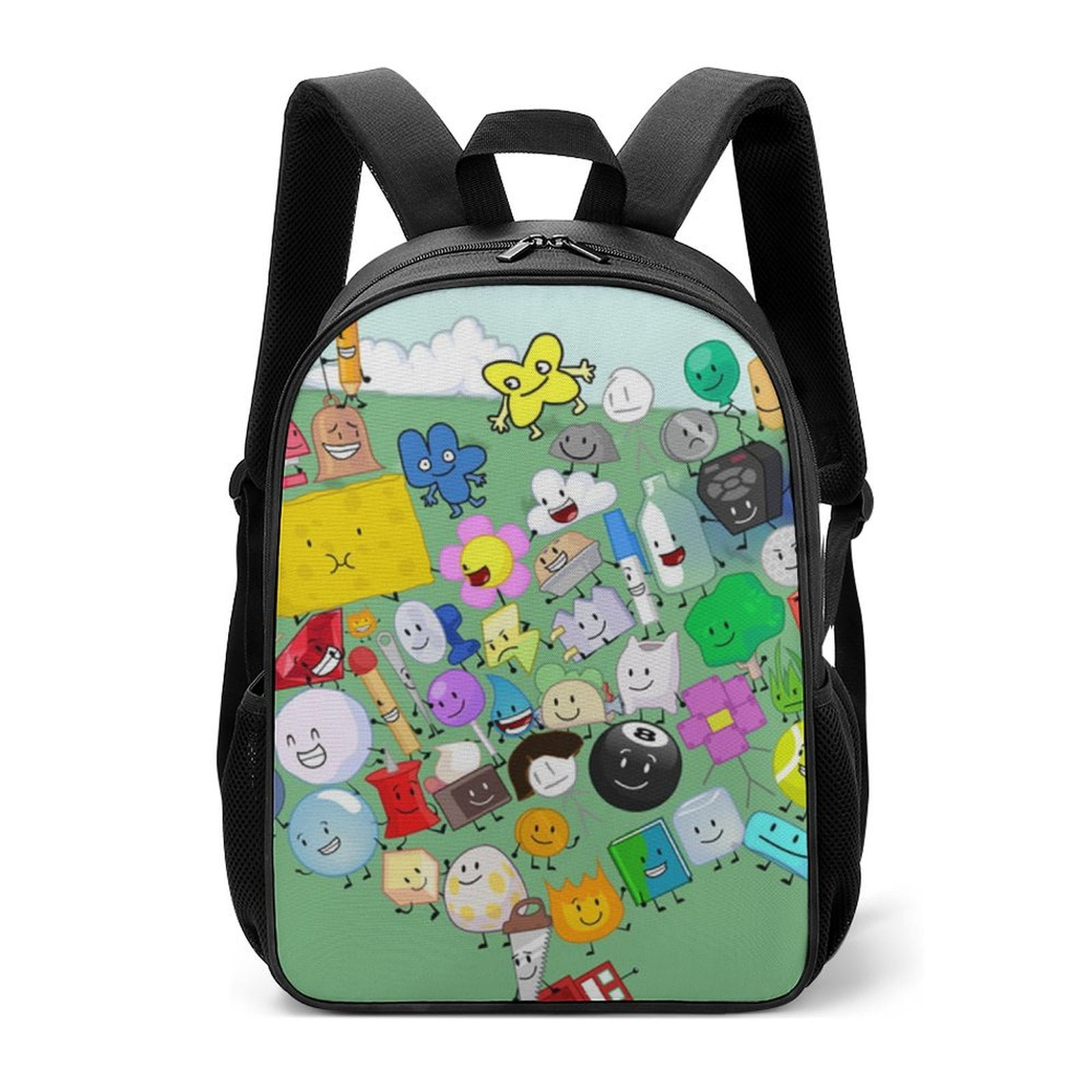 Battle For Dream Island BFDI Backpack Daypack Multipurpose School Bag ...