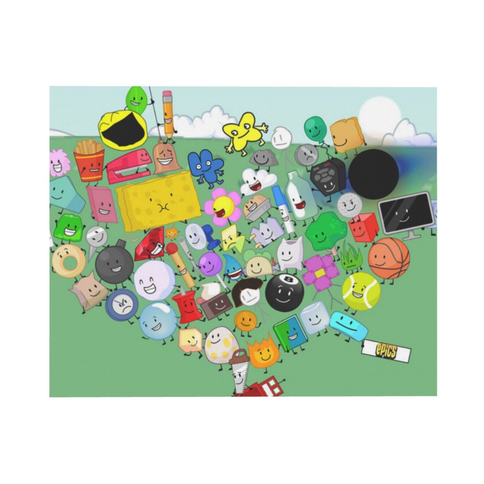 Battle For Dream Island BFDI Canvas Decorative Poster Gift Art Picture ...