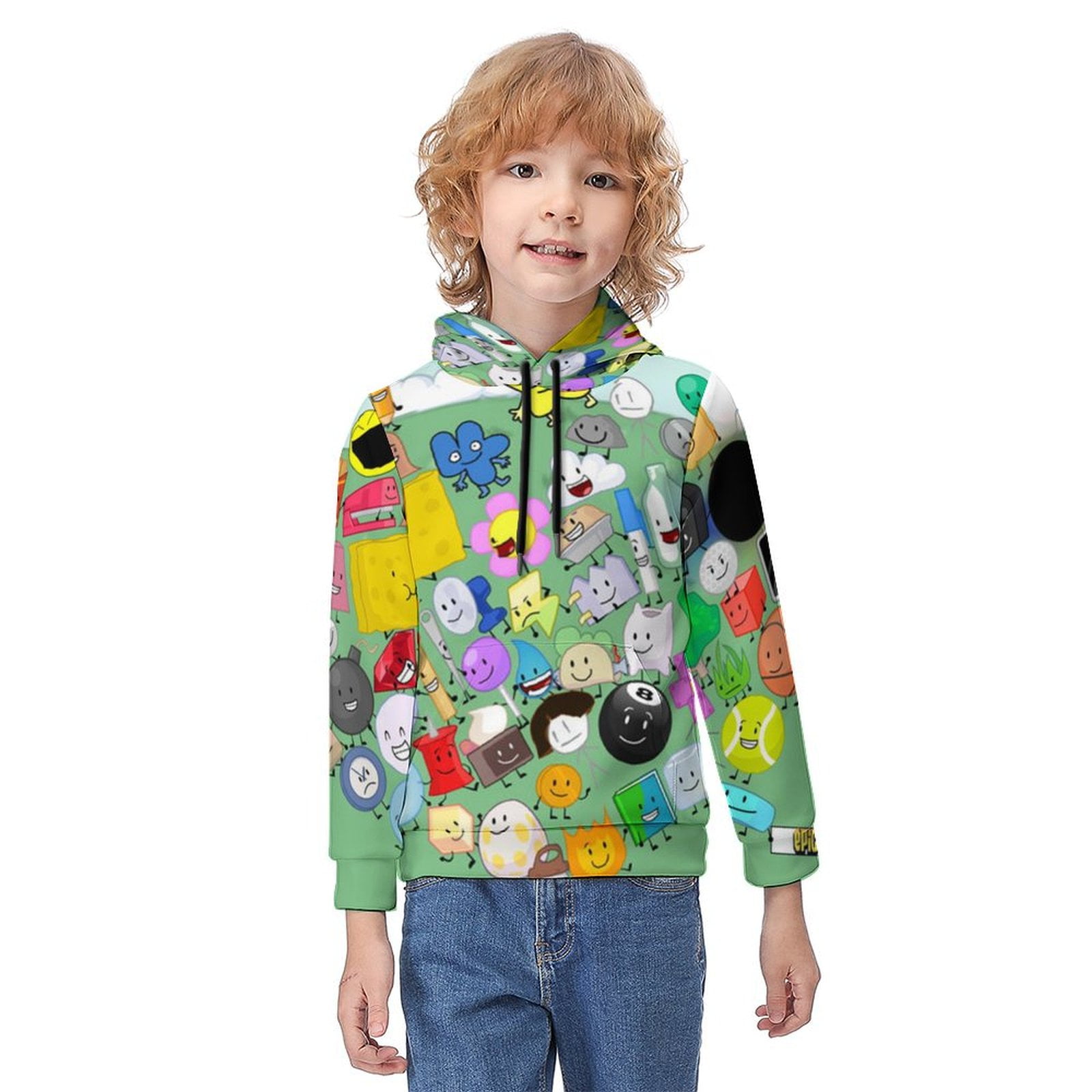 Battle For Dream Island BFDI Fashion Sweatshirt Hoodies For Childrens ...