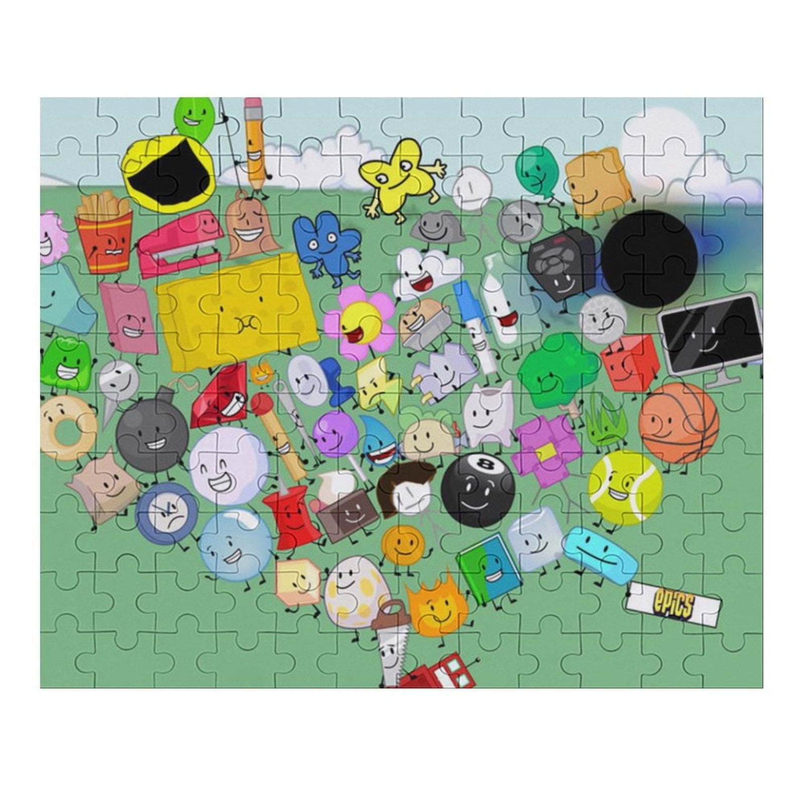 Battle For Dream Island BFDI Jigsaw Puzzles Interlocking Puzzles Home ...