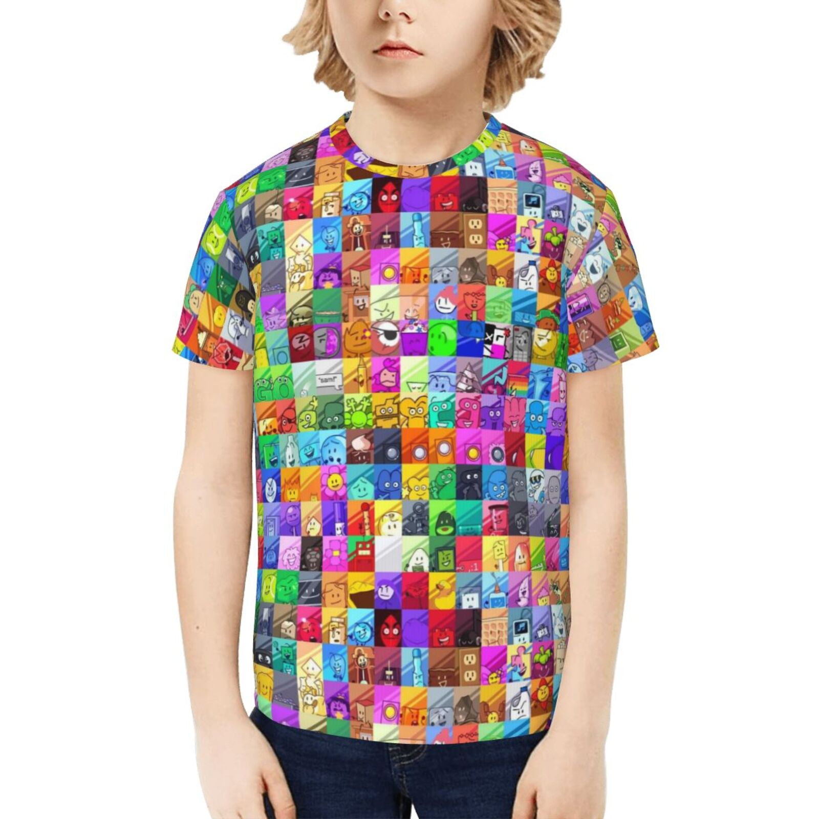 Battle For Dream Island BFDI Kids T-Shirt 3d Printed Graphic T-Shirts ...
