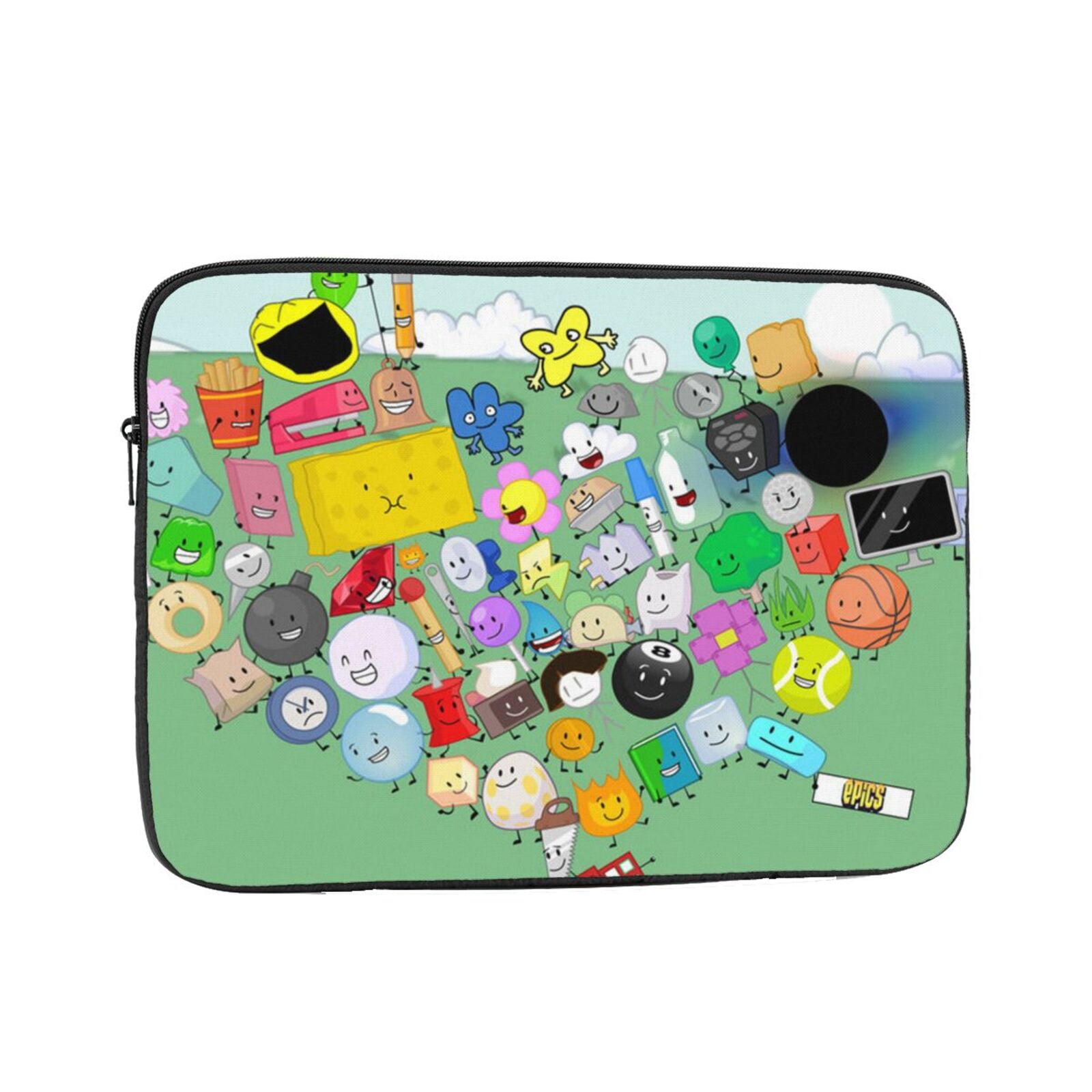 Battle For Dream Island BFDI Laptop Case Computer Laptop Tablet Sleeve ...