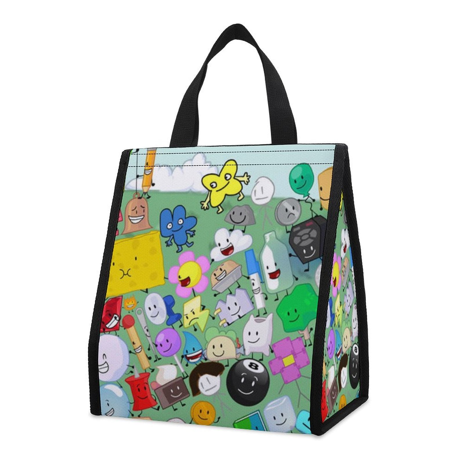 Battle For Dream Island BFDI Portable Lunch Bag Folding Insulated ...