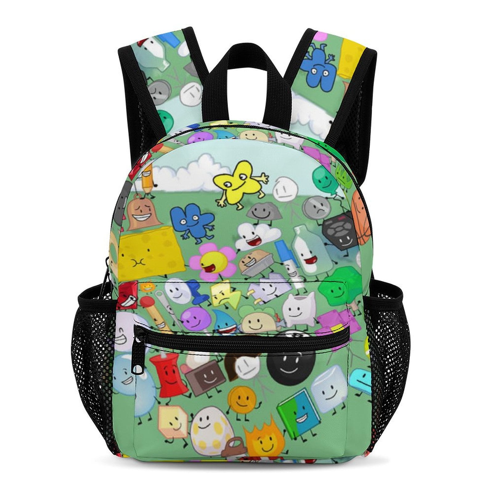 Battle For Dream Island BFDI School Bag Daypack Lightweight Backpack ...