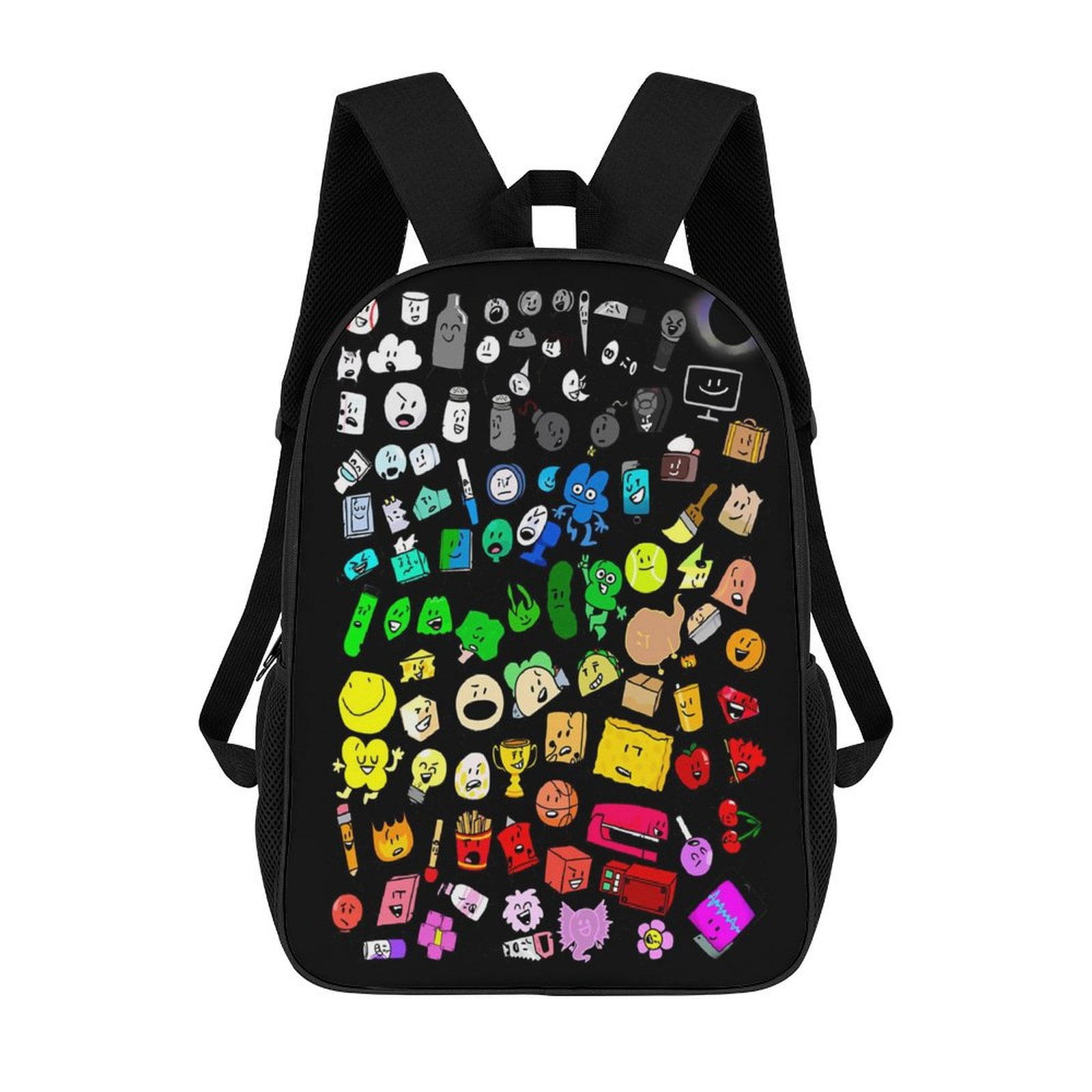 Battle For Dream Island Bfdi Backpack 3D Print Cartoon Anime Backpacks ...