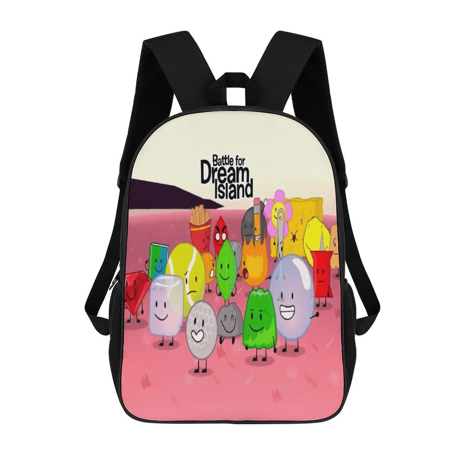 Battle For Dream Island Bfdi Backpack 3D Print Cartoon Anime Backpacks ...