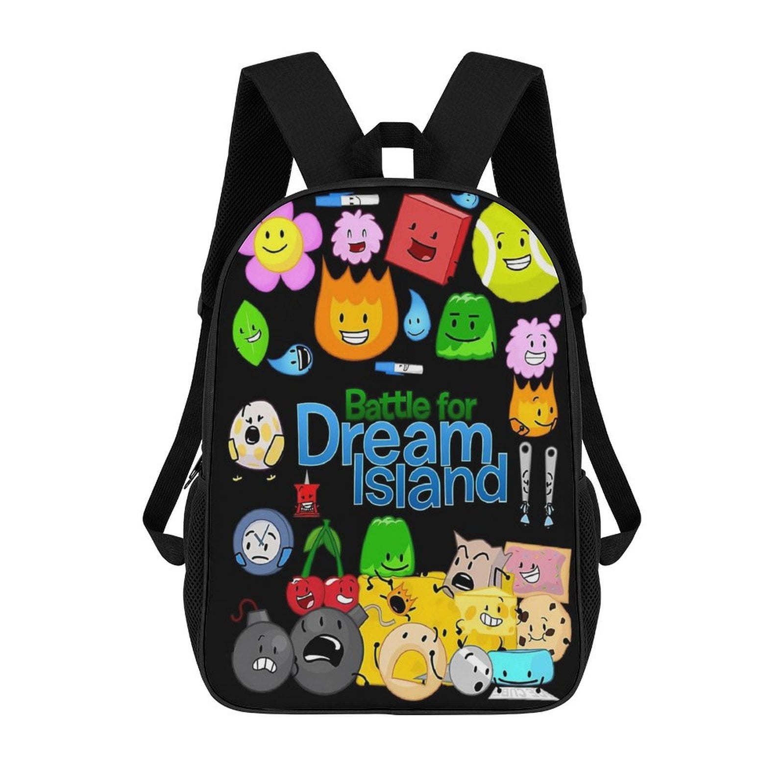 Battle For Dream Island Bfdi Backpack 3D Print Cartoon Anime Backpacks ...
