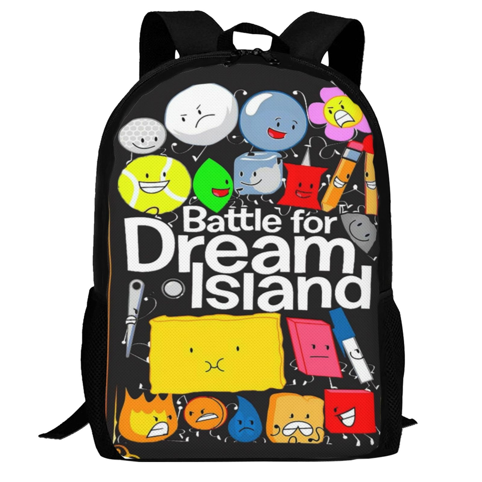 Battle For Dream Island Bfdi Backpack,3d Print Laptop Backpack ...