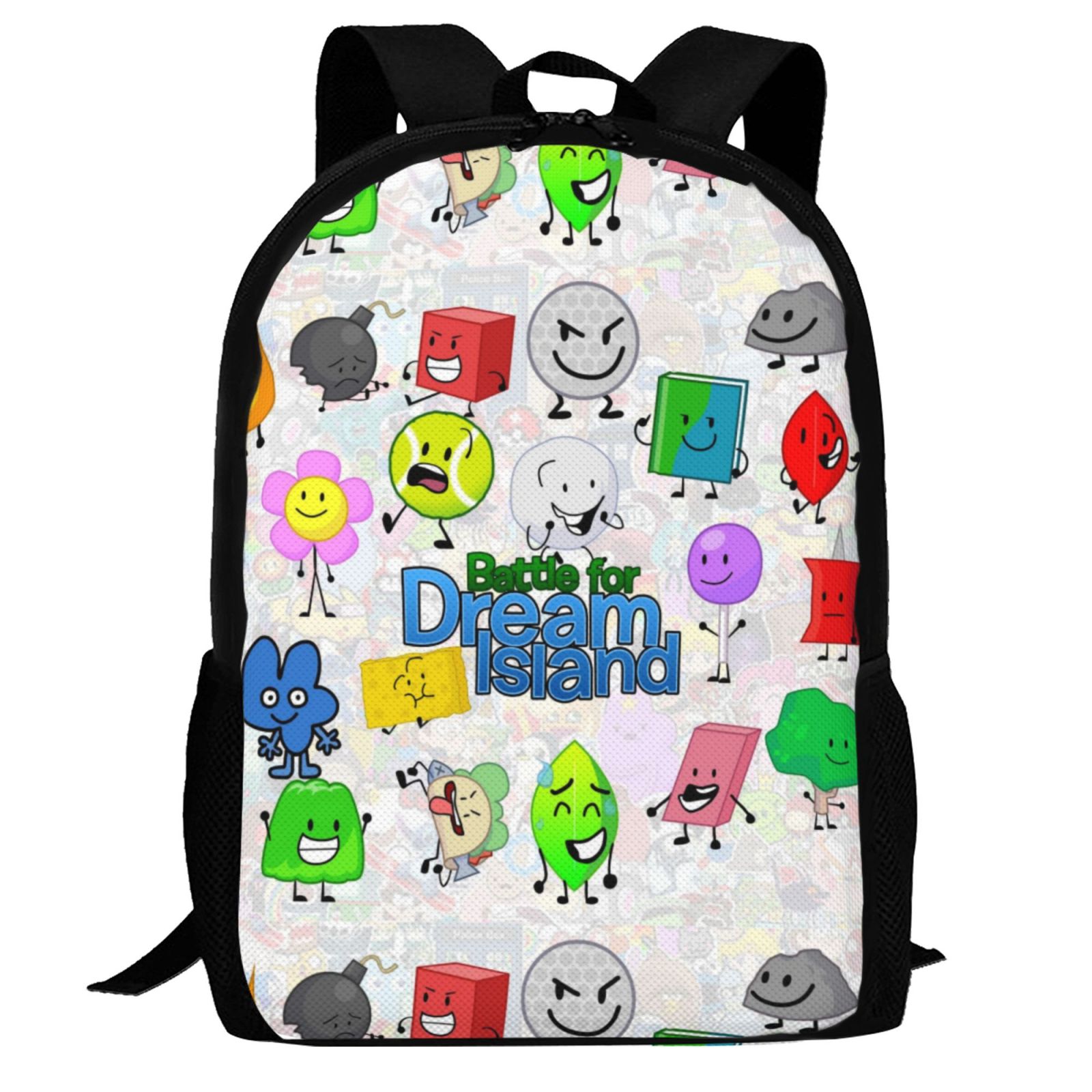 Battle For Dream Island Bfdi Backpack,3d Print Laptop Backpack ...