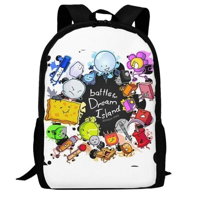 Battle For Dream Island Bfdi Backpack,3d Print Laptop Backpack ...