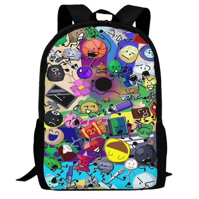 Battle For Dream Island Bfdi Backpack,3d Print Laptop Backpack ...