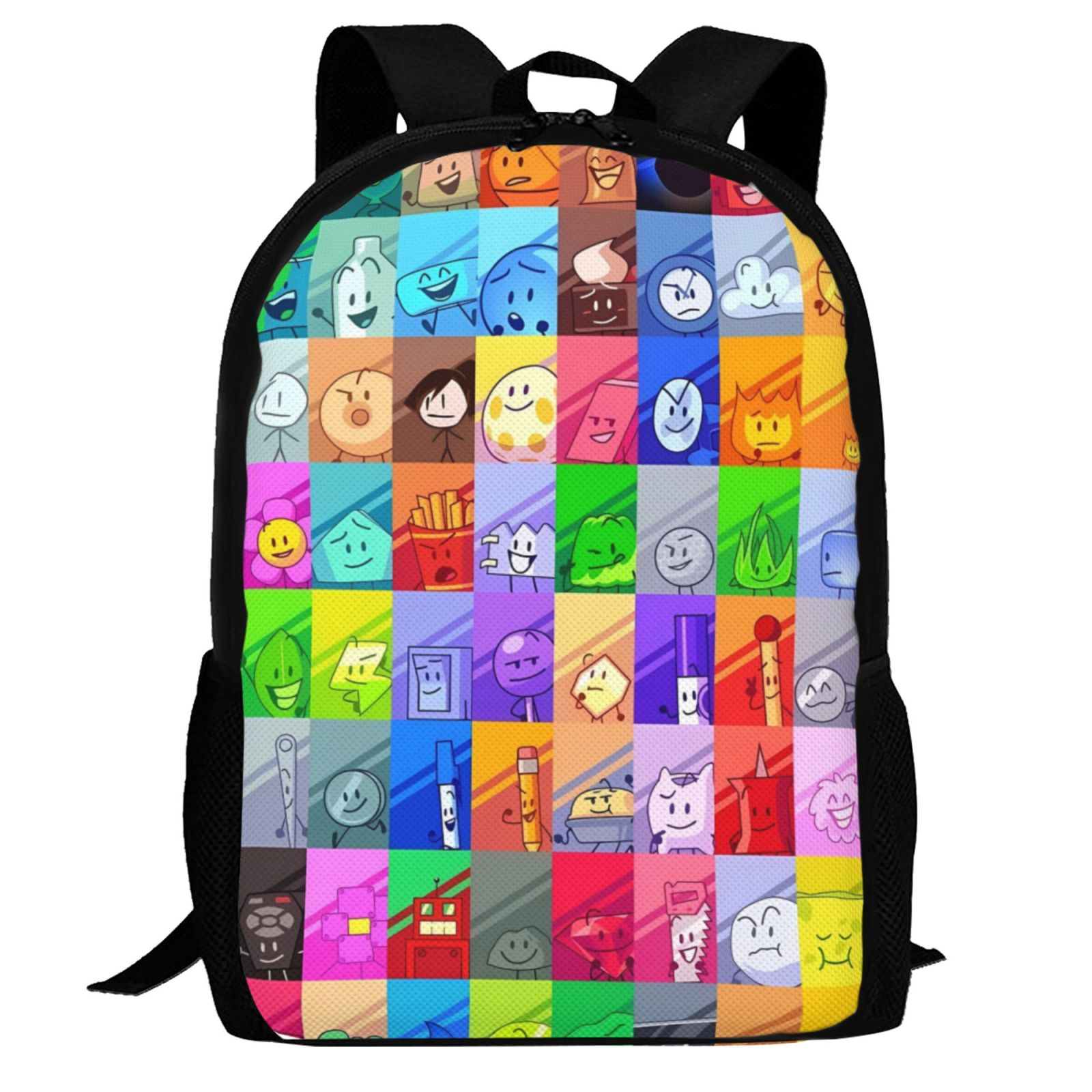 Battle For Dream Island Bfdi Backpack,3d Print Laptop Backpack ...