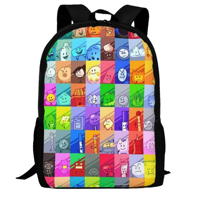 Battle For Dream Island Bfdi Backpack,3d Print Laptop Backpack ...