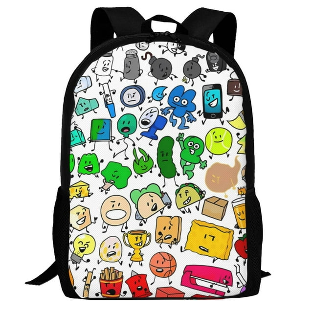 Battle For Dream Island Bfdi Backpack,3d Print Laptop Backpack ...