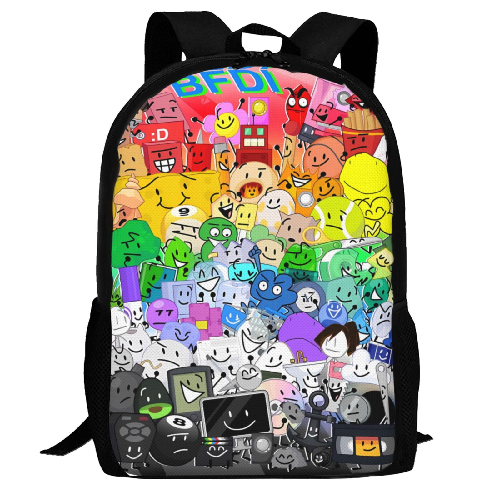 Battle For Dream Island Bfdi Backpack,3d Print Laptop Backpack ...