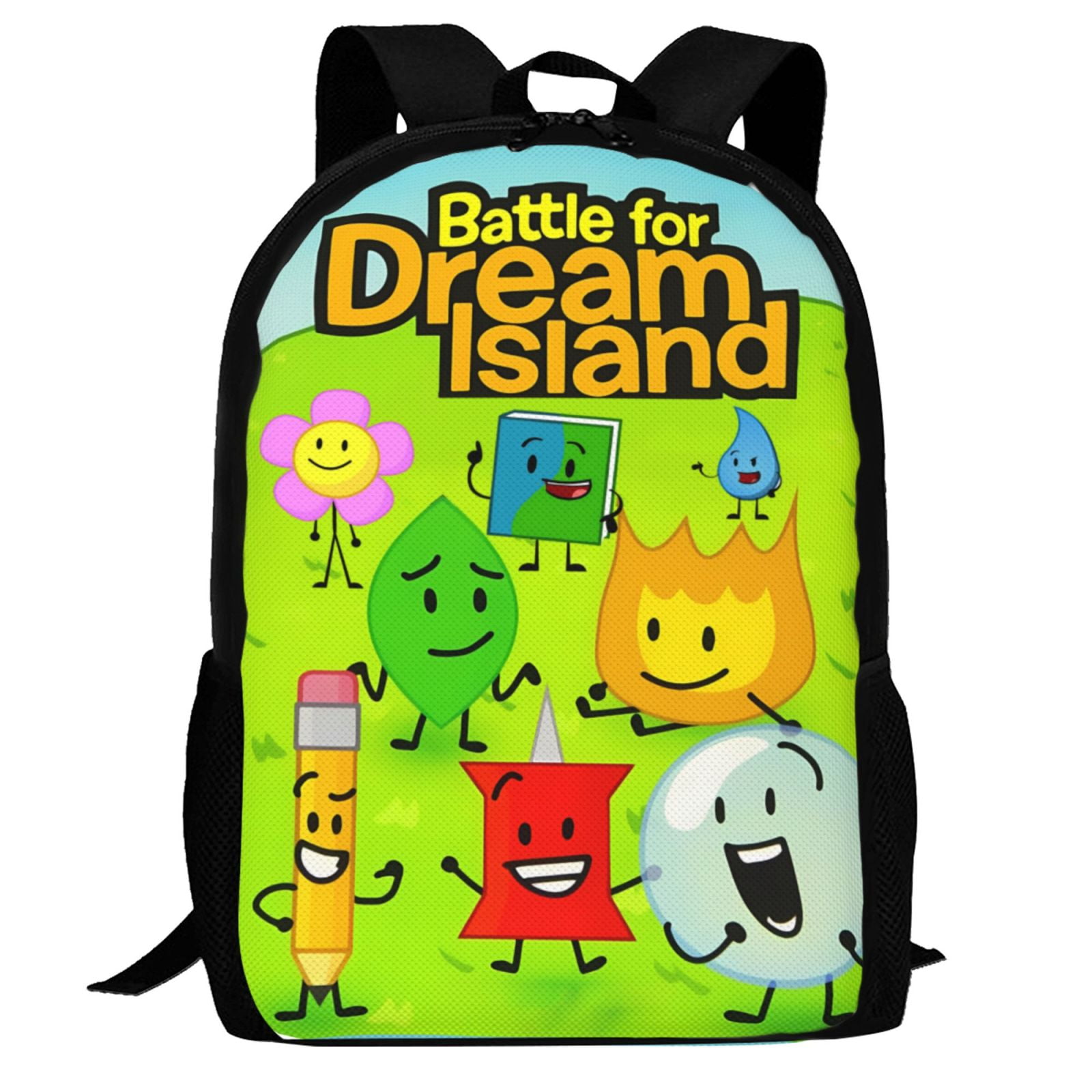 Battle For Dream Island Bfdi Backpack,3d Print Laptop Backpack ...