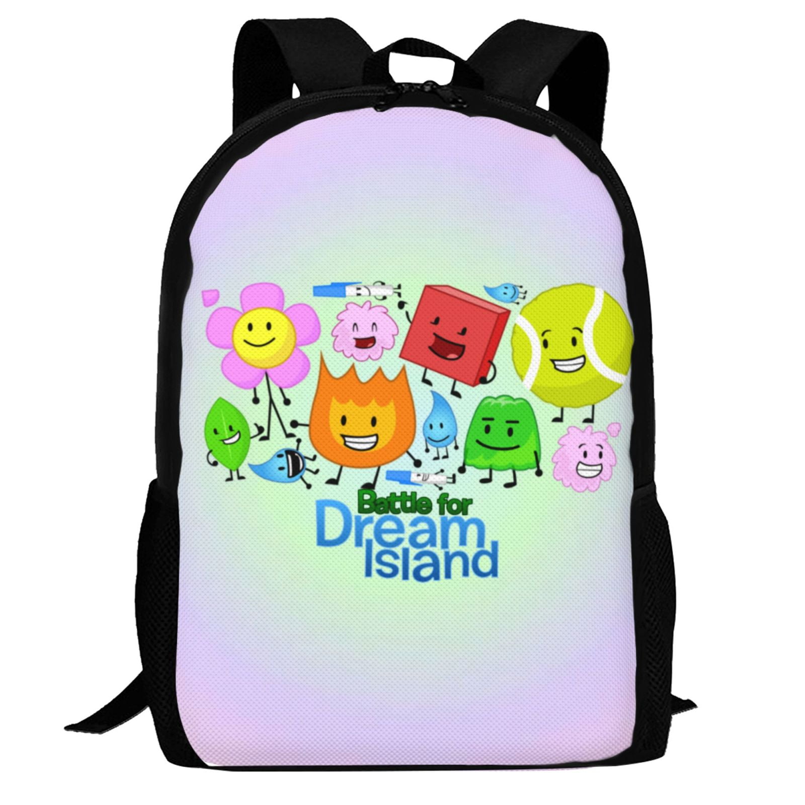 Battle For Dream Island Bfdi Backpack,3d Print Laptop Backpack ...