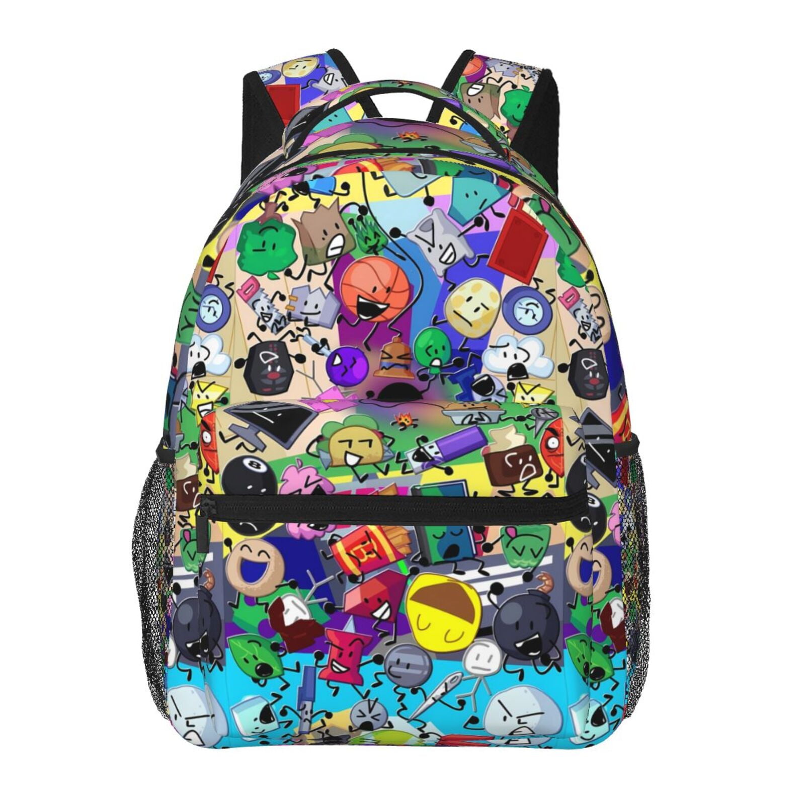 Battle For Dream Island Bfdi Backpack College Bag Lightweight Bookbag ...