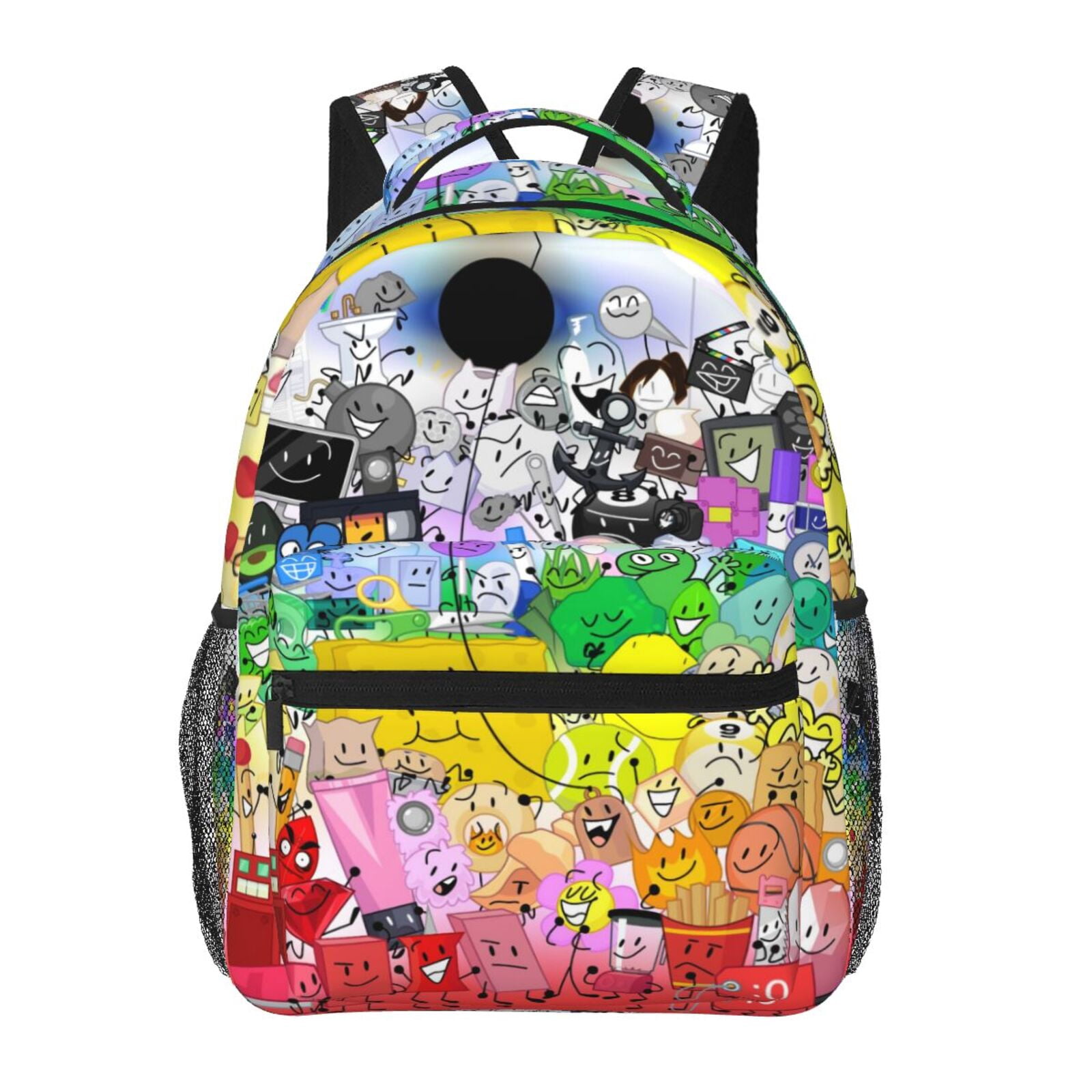 Battle For Dream Island Bfdi Backpack College Bag Lightweight Bookbag ...