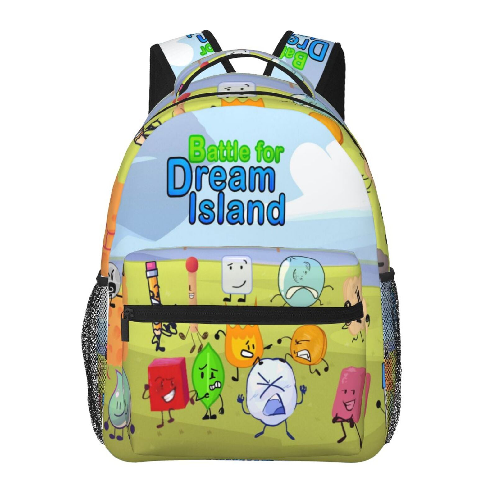 Battle For Dream Island Bfdi Backpack Lightweight Backpacks Large ...