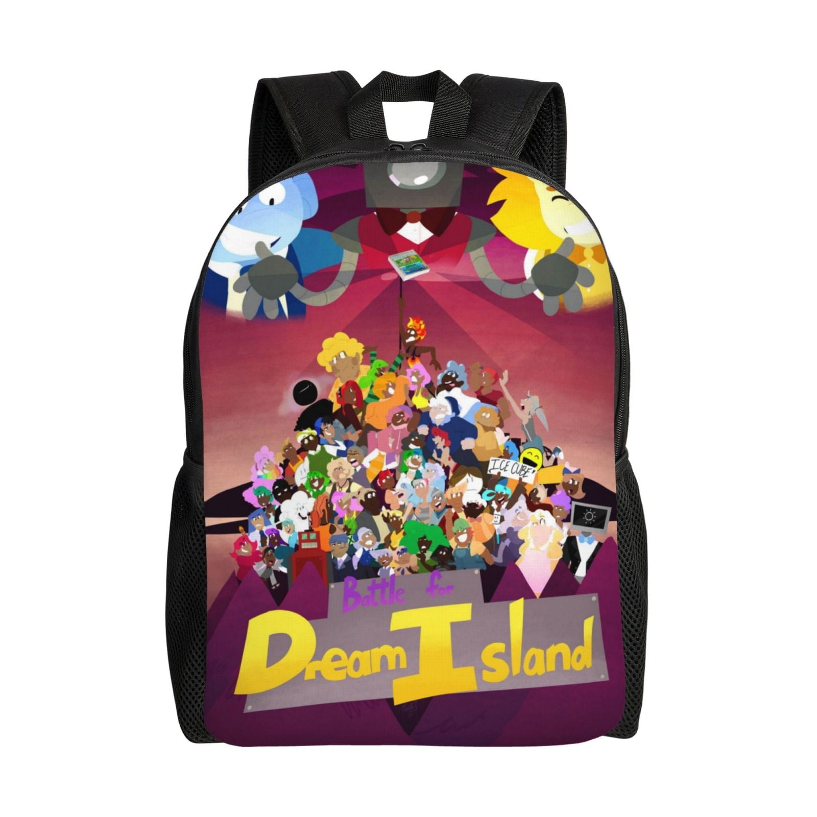 Battle For Dream Island Bfdi Backpack Travel Bags Bookbag Hiking ...