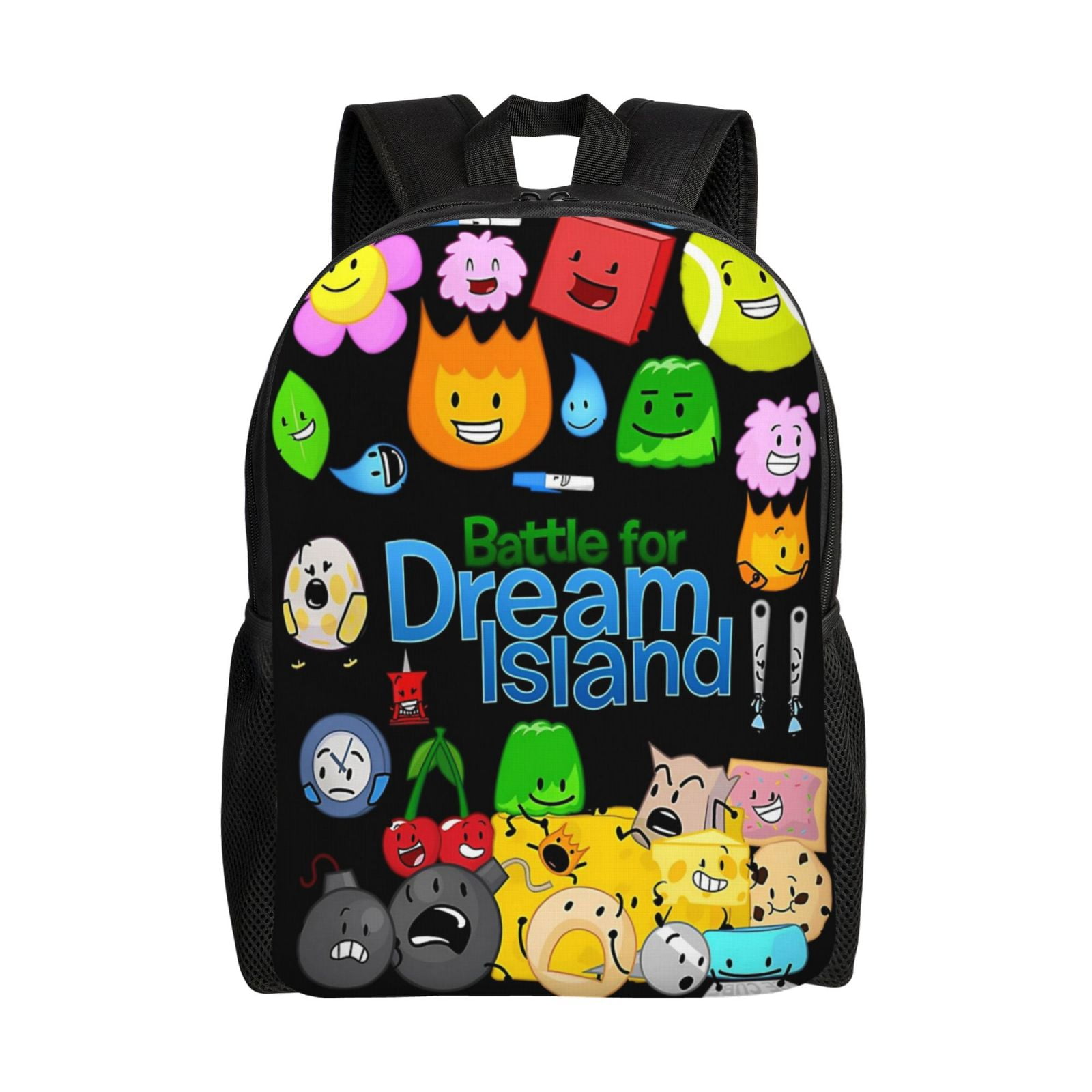 Battle For Dream Island Bfdi Backpack Travel Bags Bookbag Hiking ...
