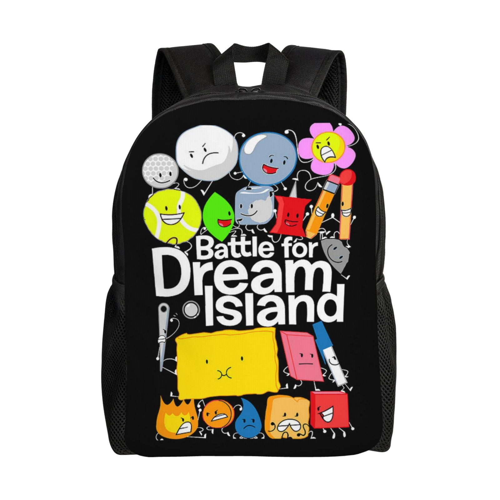 Battle For Dream Island Bfdi Backpacks Casual Daypacks Student Book Bag ...