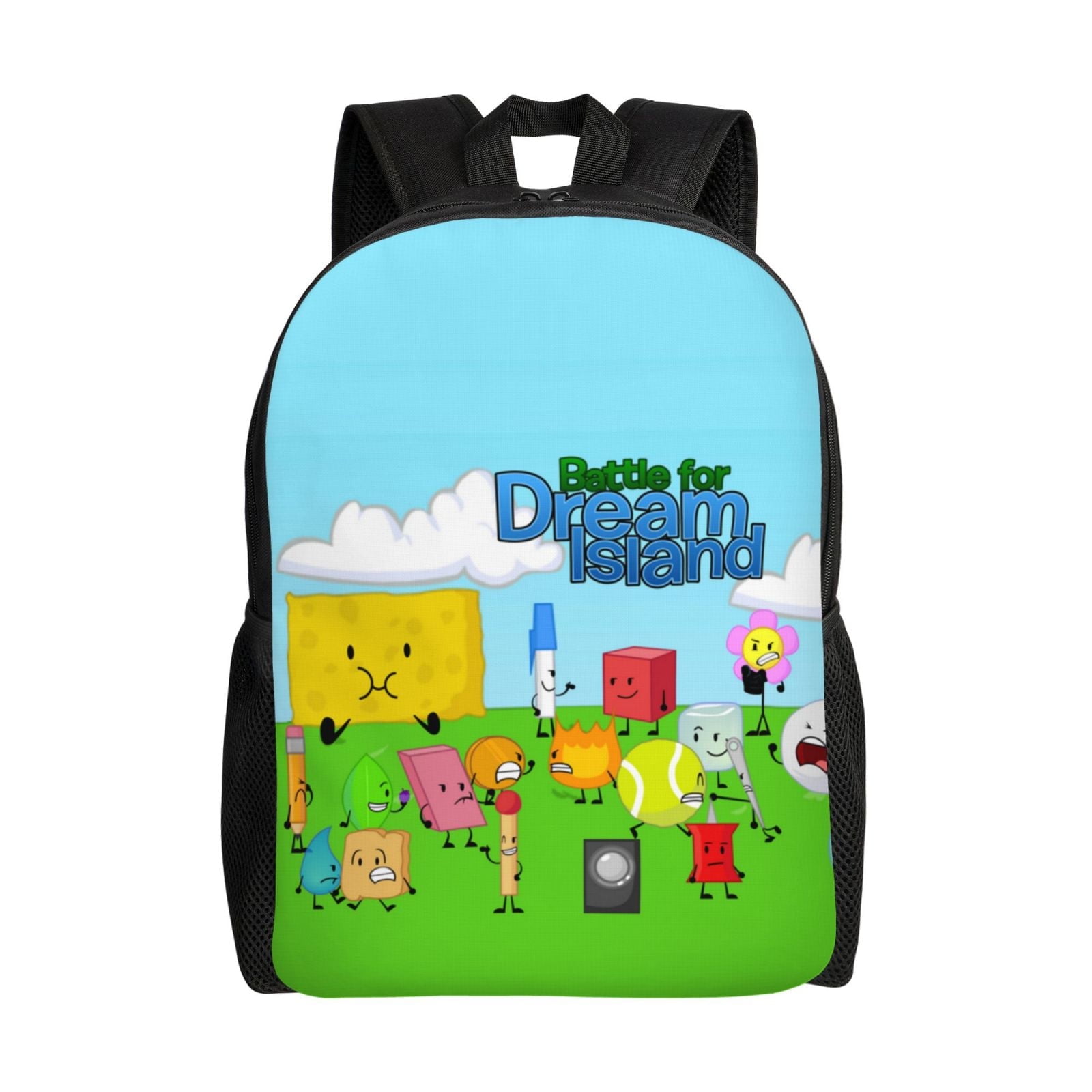 Battle For Dream Island Bfdi Backpacks Casual Daypacks Student Book Bag ...