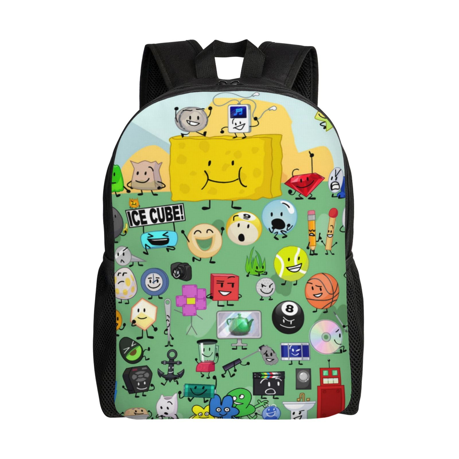 Battle For Dream Island Bfdi Backpacks Casual Daypacks Student Book Bag ...