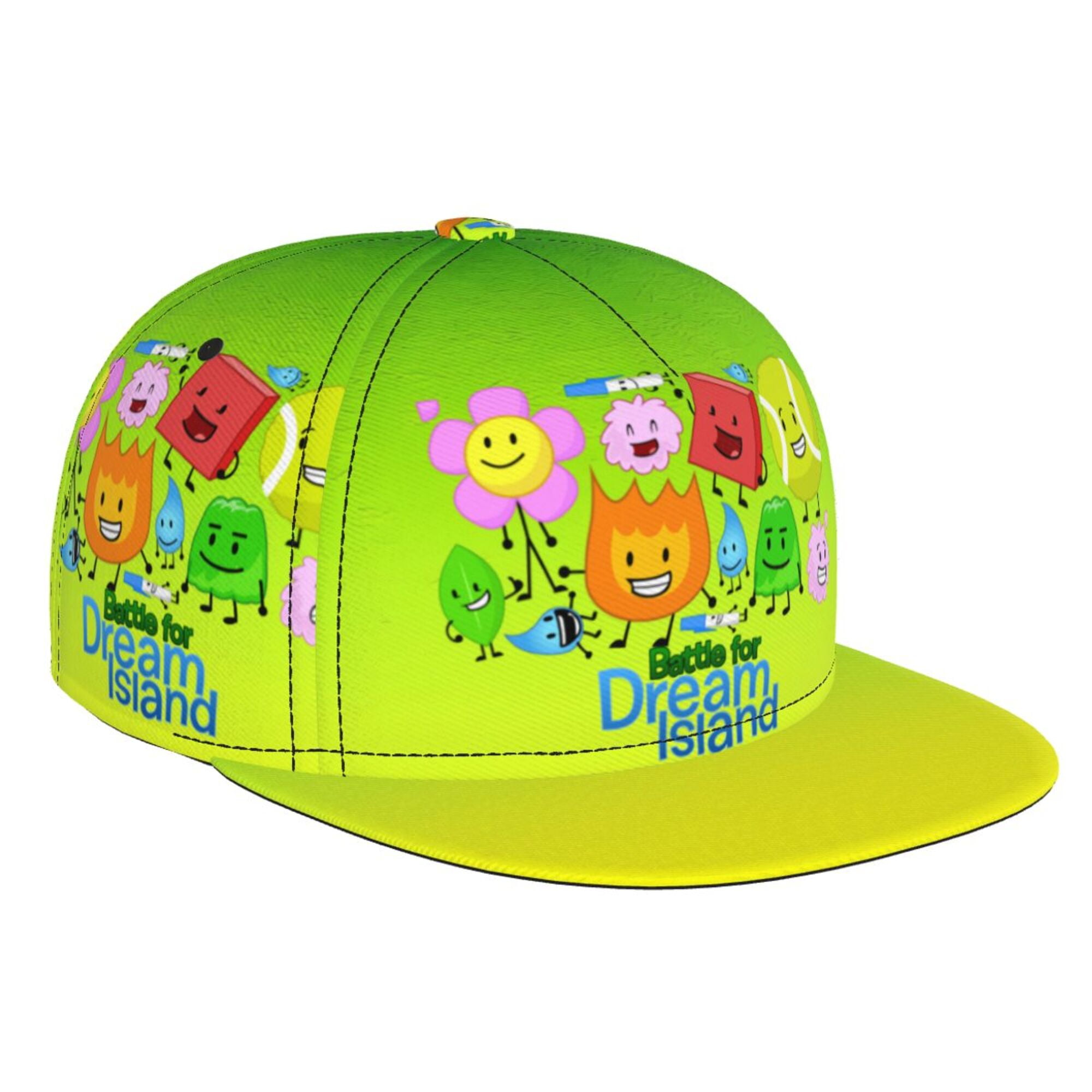 Battle For Dream Island Bfdi Baseball Cap for Men Women Teen Classic ...