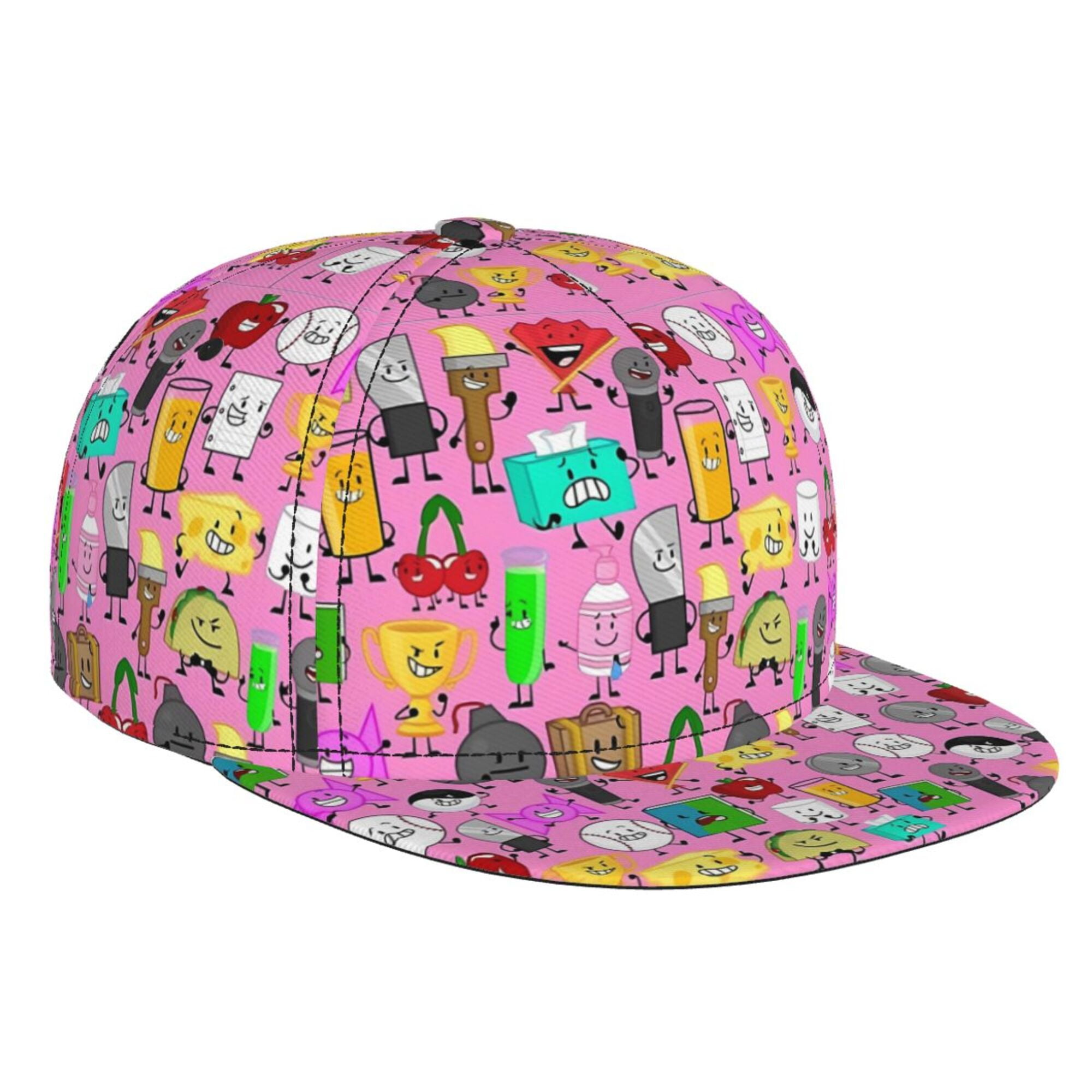 Battle For Dream Island Bfdi Baseball Cap for Men Women Teen Classic ...