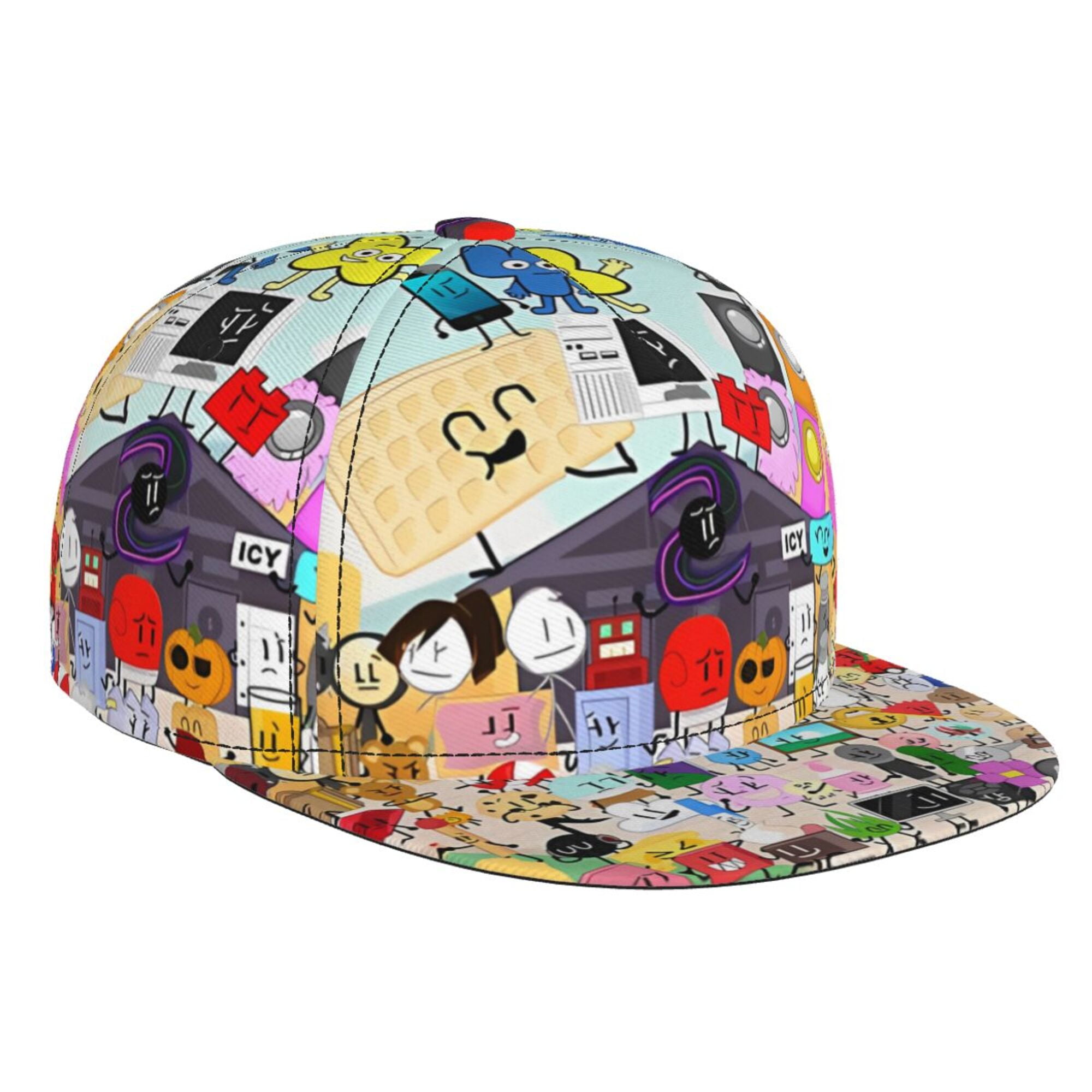 Battle For Dream Island Bfdi Baseball Cap for Men Women Teen Classic ...