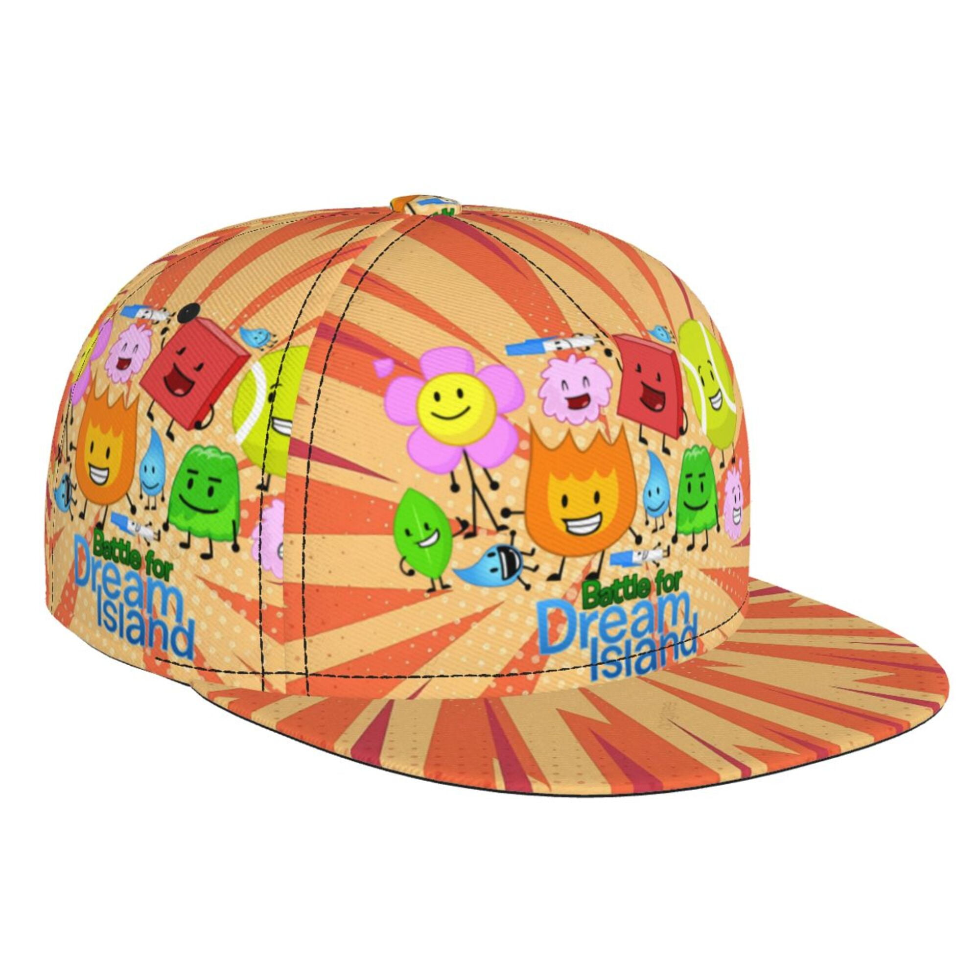 Battle For Dream Island Bfdi Baseball Cap for Men Women Teen Classic ...