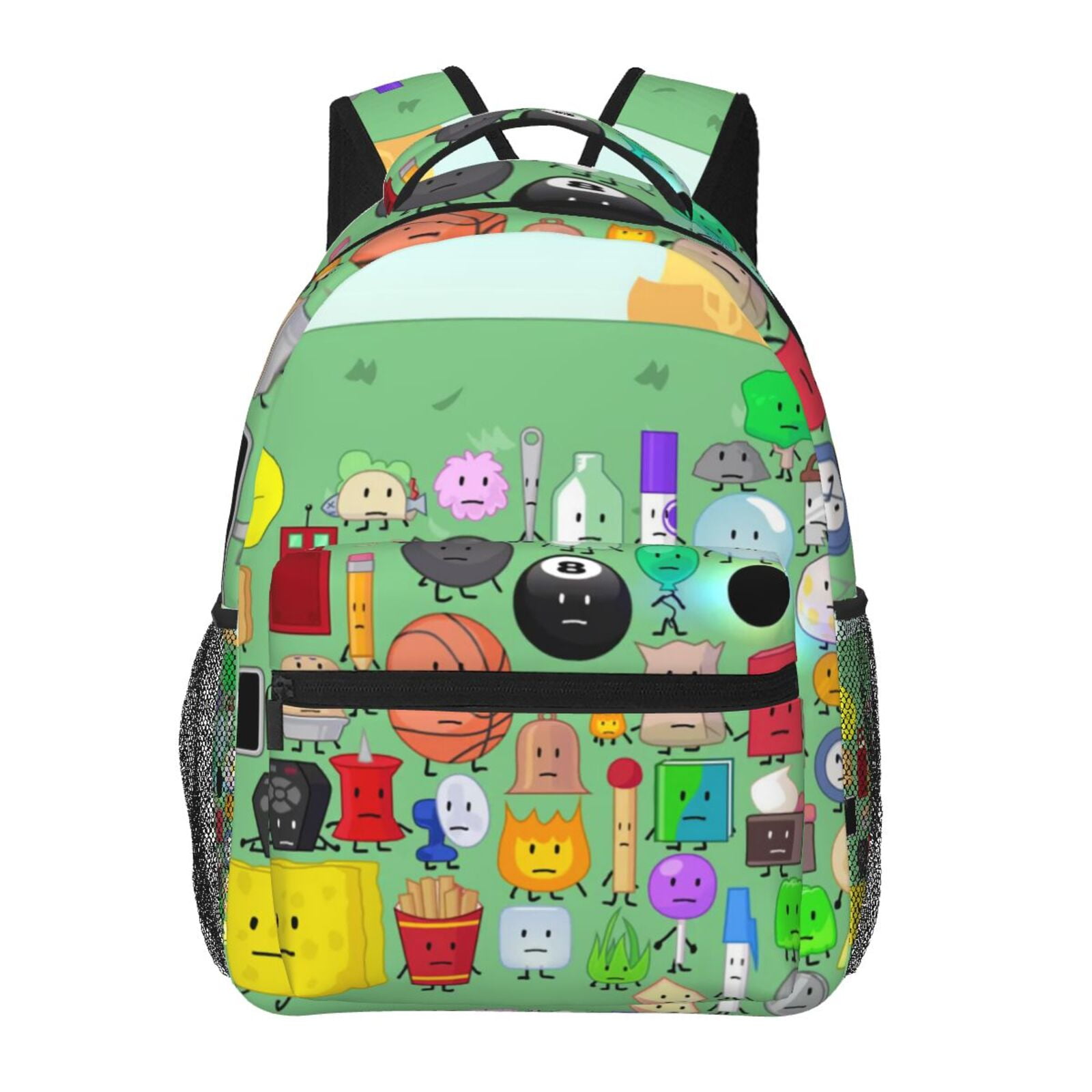 Battle For Dream Island Bfdi Casual Daypack Lightweight Backpack ...