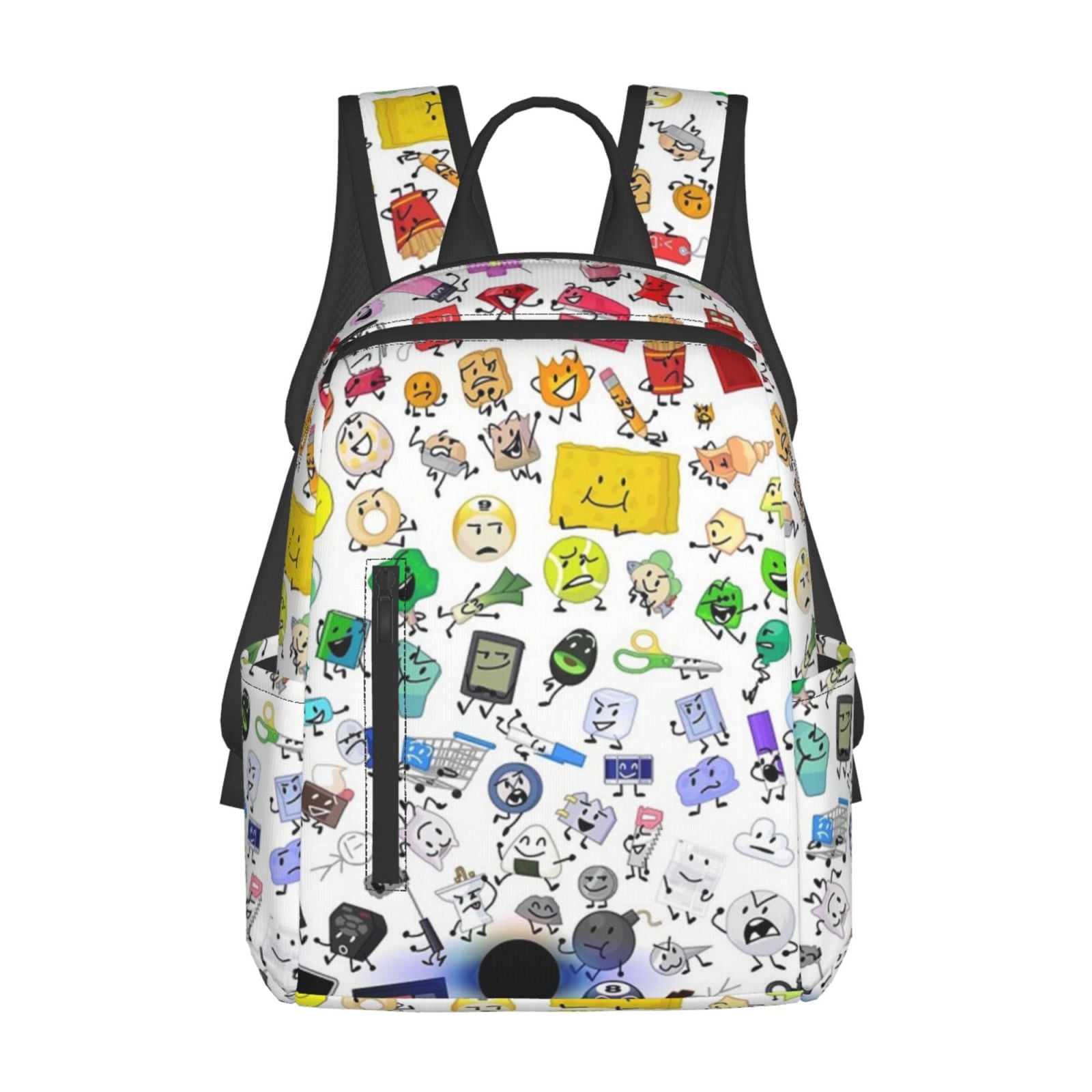 Battle For Dream Island Bfdi Casual Daypack Student Satchel Lightweight ...