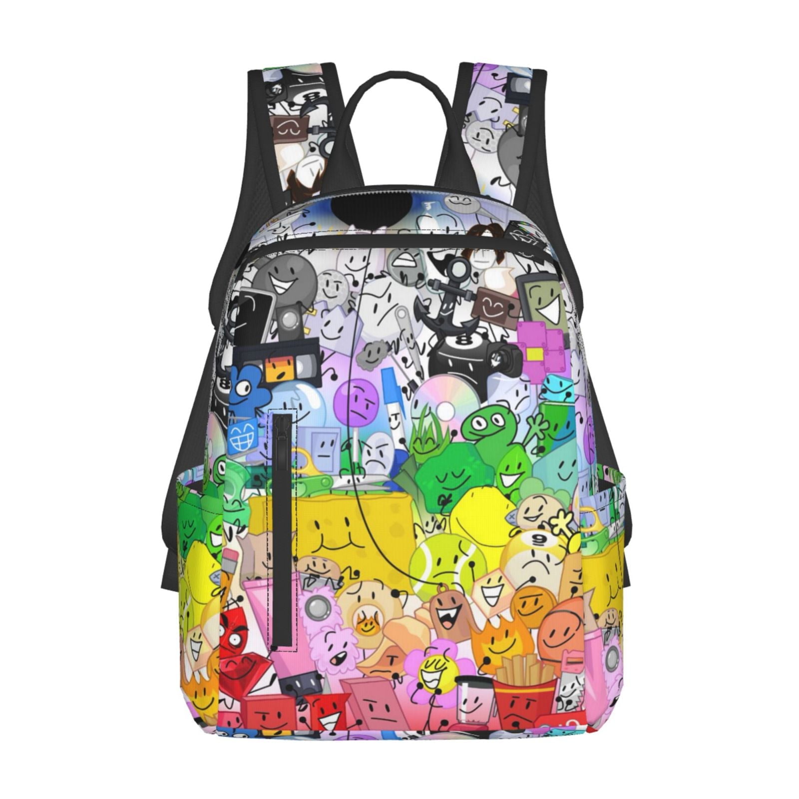Battle For Dream Island Bfdi Casual Daypack Student Satchel Lightweight ...