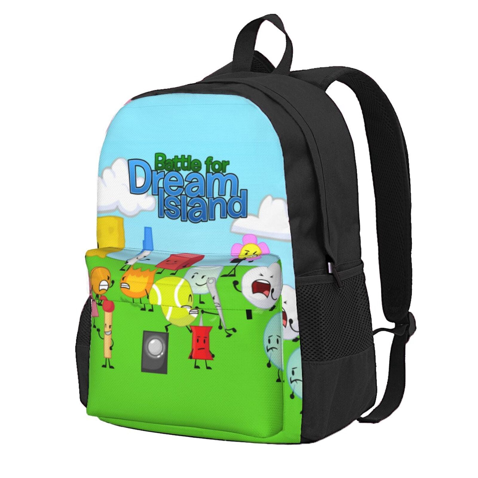 Battle For Dream Island Bfdi Casual Shoulder Bag Outdoor Rucksack ...