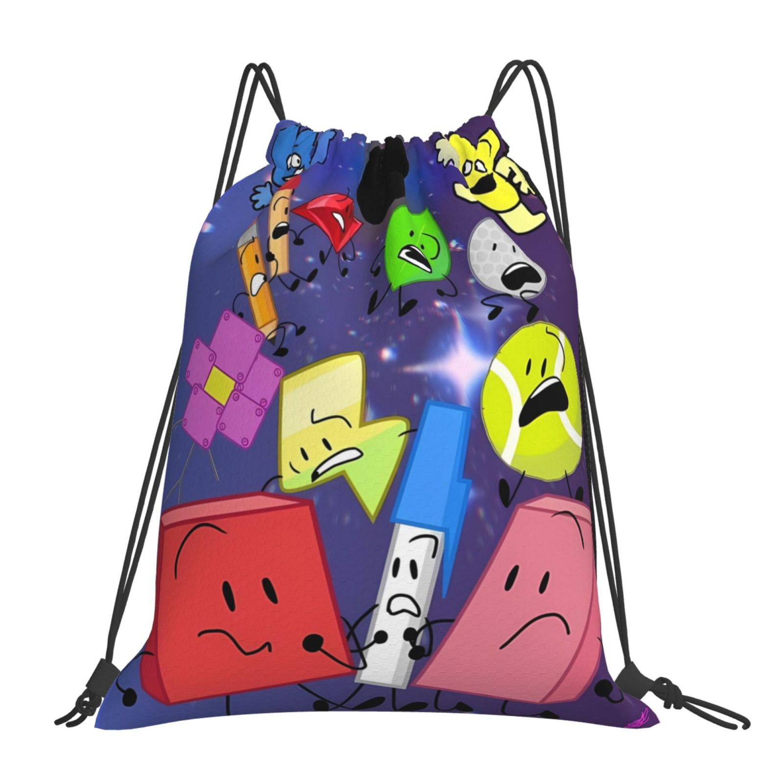Battle For Dream Island Bfdi Drawstring Backpack Sport Gym Bag For Yoga ...