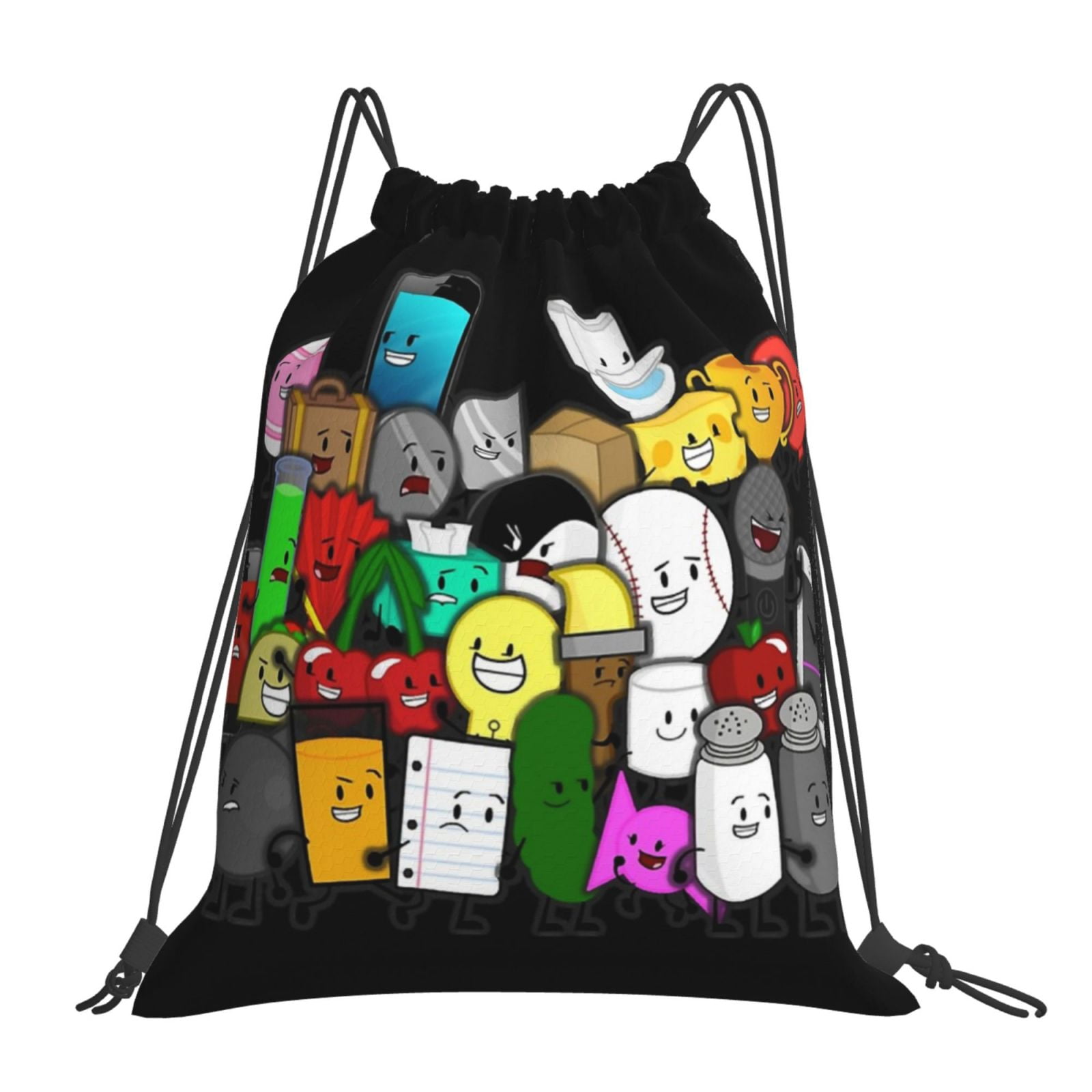 Battle For Dream Island Bfdi Drawstring Backpack Sport Gym Bag For Yoga ...