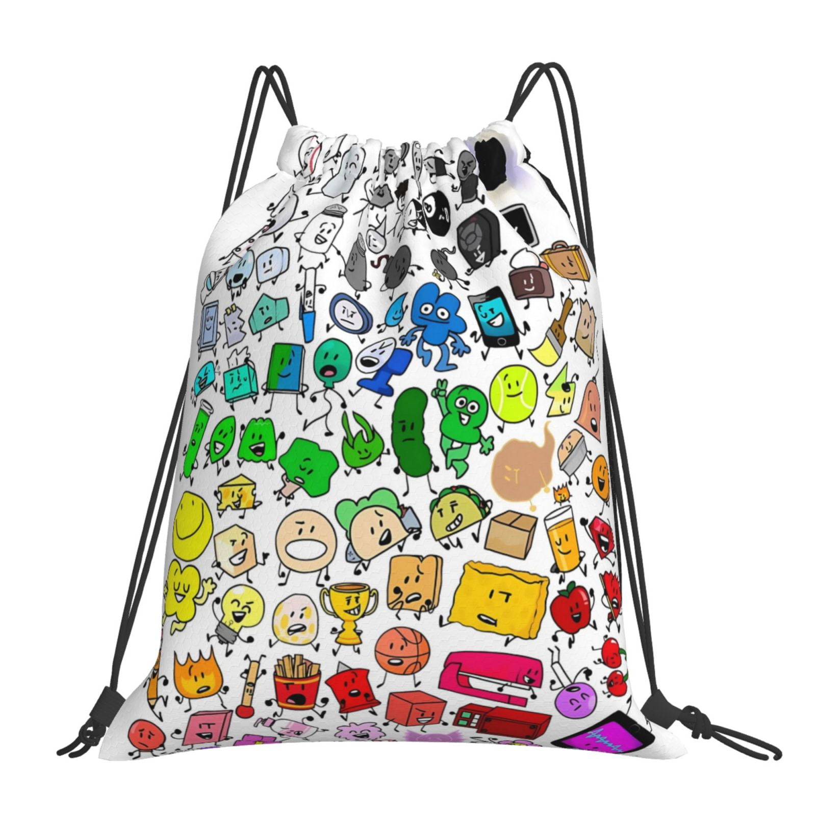 Battle For Dream Island Bfdi Drawstring Backpack Sport Gym Bag For Yoga ...