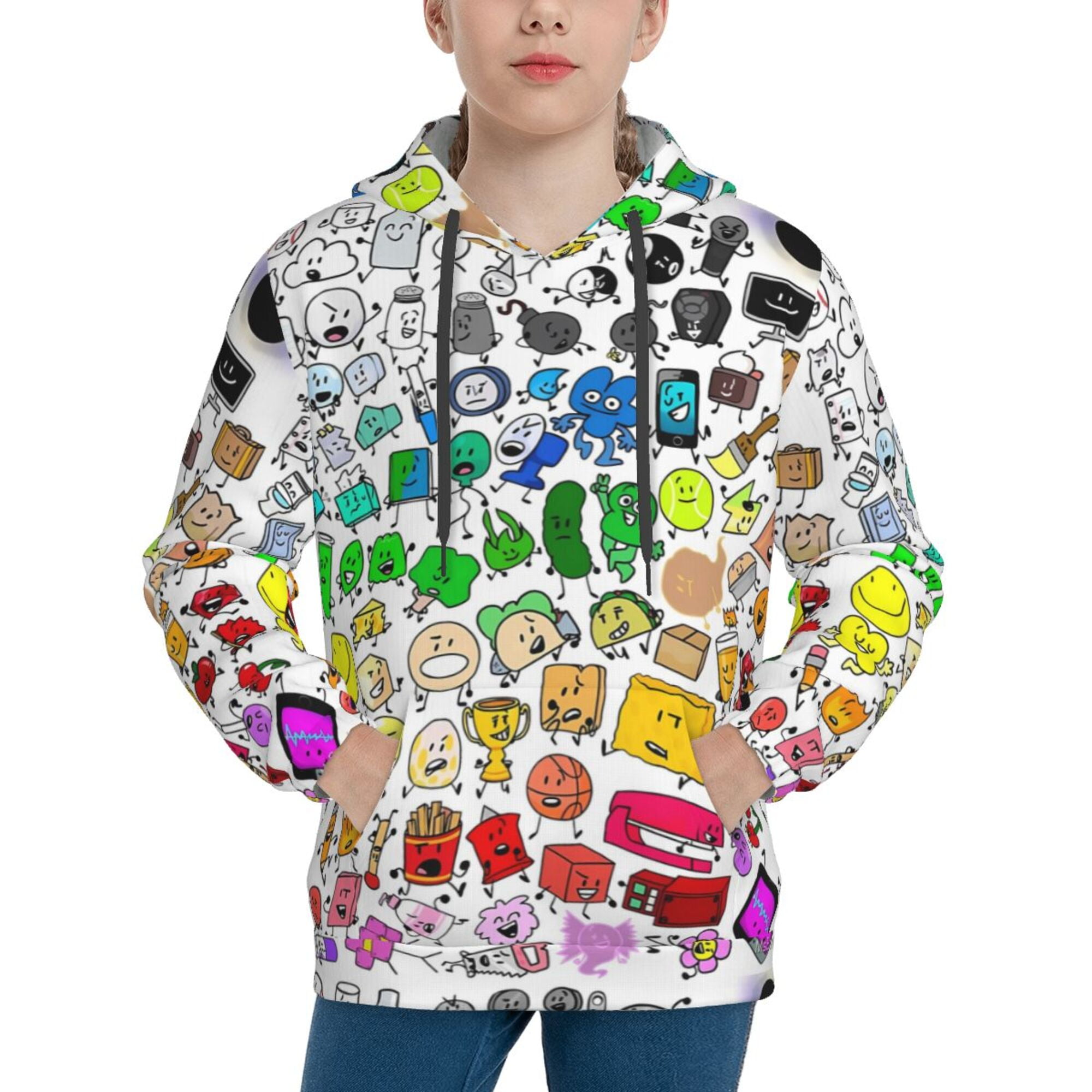 Battle For Dream Island Bfdi Kids' Hoodie 3d Print Sweatshirt Soft ...